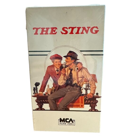 The Sting | Media | New The Sting Vhs 973 Robert Redford Paul Newman Action Buddy Comedy Movie ...